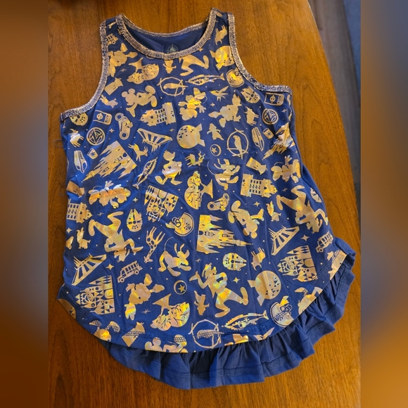 Disney | Shirts & Tops | Disney Kids 5th Anniversary Tank Top | Poshmark